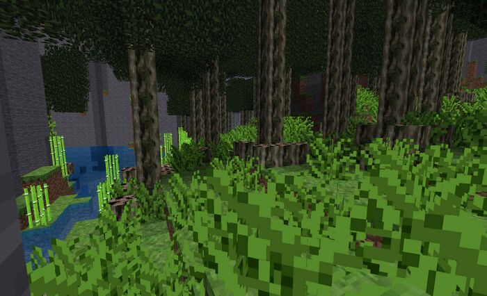 Map generator features - Minetest