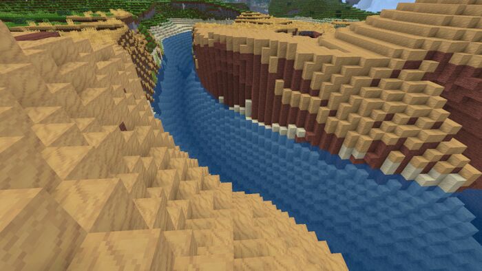 Map generator features - Minetest