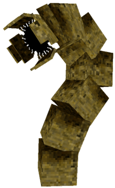 Mods/Not So Simple Mobs/Giant Sandworm - Minetest