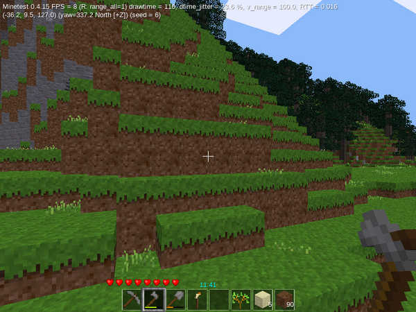 Building a home - Minetest