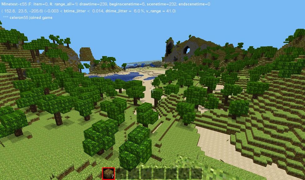 Map Generator Evolution - Minetest