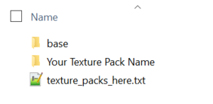 Creating texture packs - Minetest
