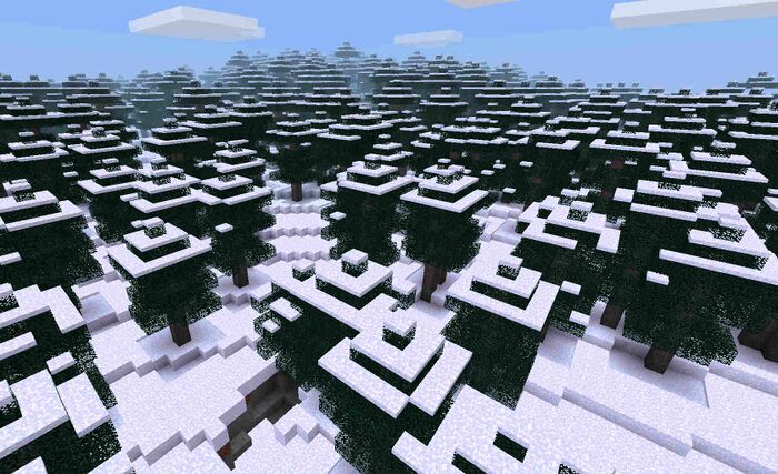 Map generator features - Minetest